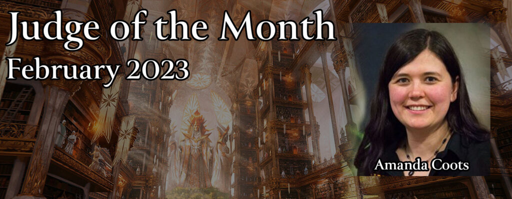 Judge of the Month February 2023 - Amanda Coots - Judge Blog